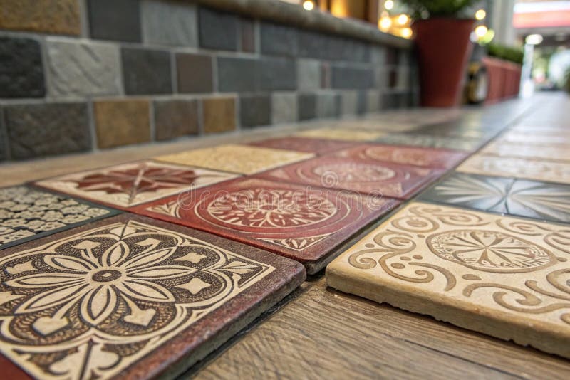 Tiles are the Good Texture for Background Artwork, Interior Decoration ...