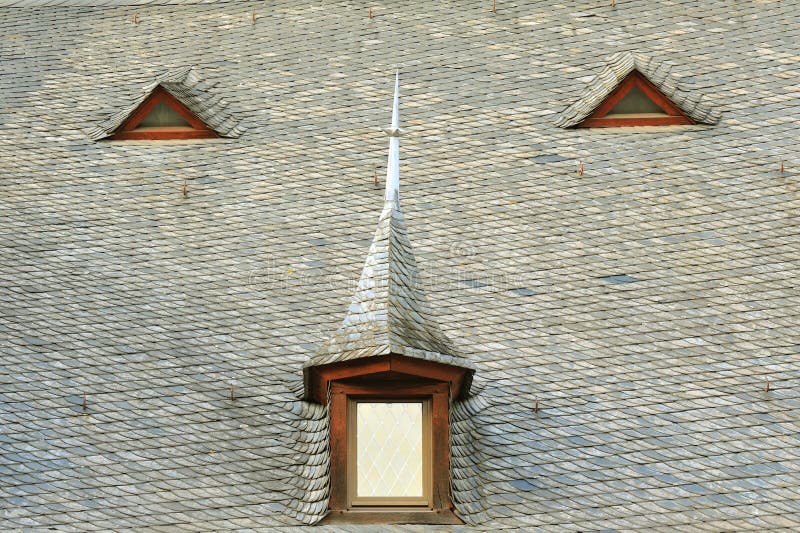 Roof window stock image. Image of attic, built, history - 8373017