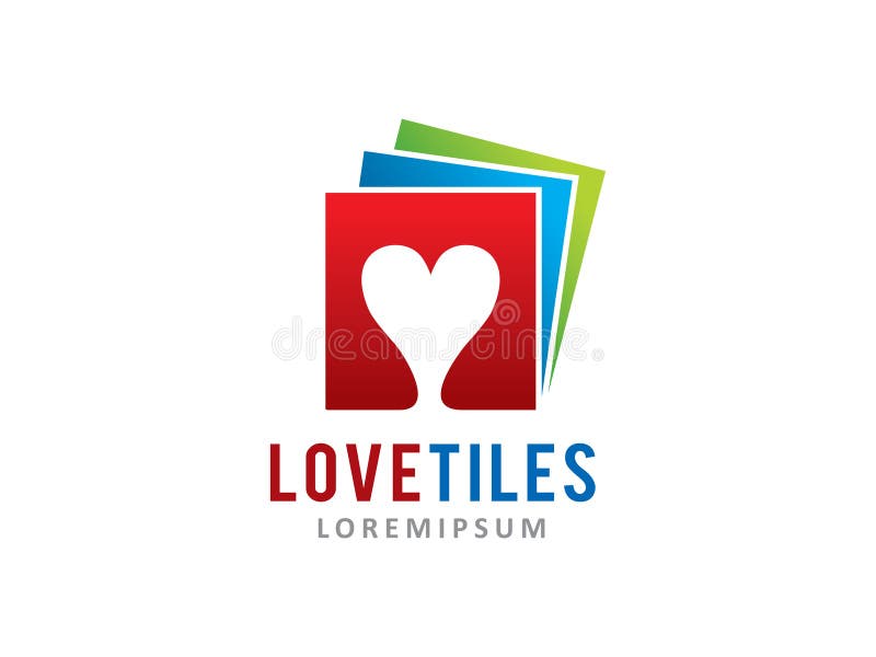Tiles or Paper Logo Symbol or Icon Template Stock Vector - Illustration ...