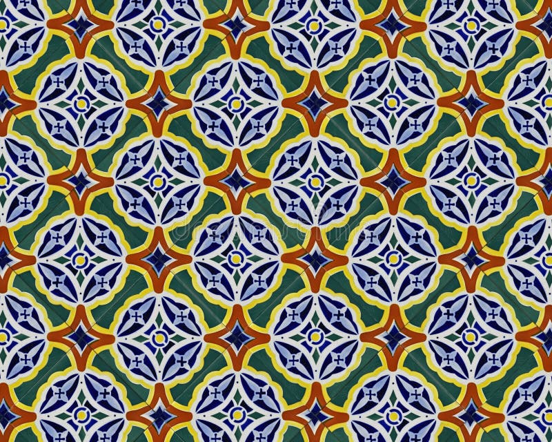 Decorative Pattern on Facade in the Tijuca Neighborhood, Rio De Janeiro ...