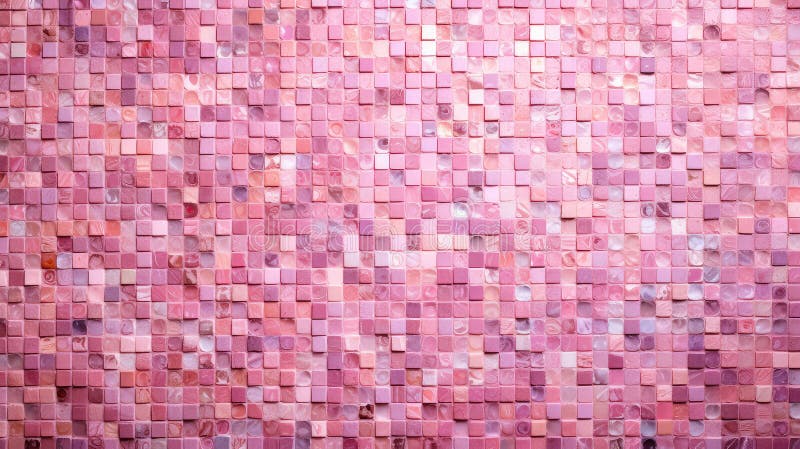 Tiles Pink Patterns Texture Stock Illustration - Illustration of space ...