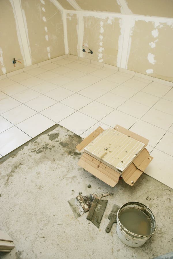 Tiling stock photo. Image of tiles, foundation, equipment - 17320918