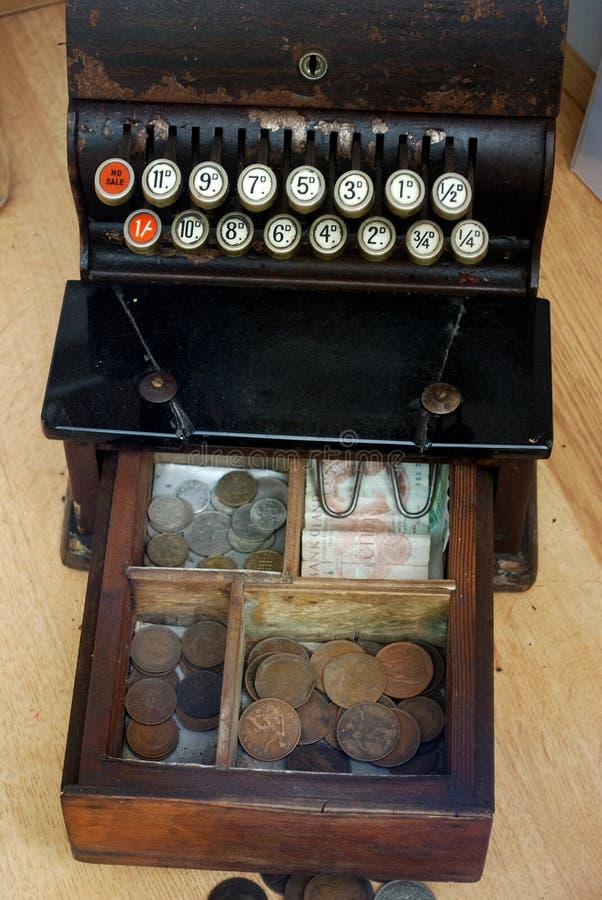 Till stock image. Image of finance, traditional, number - 14157705