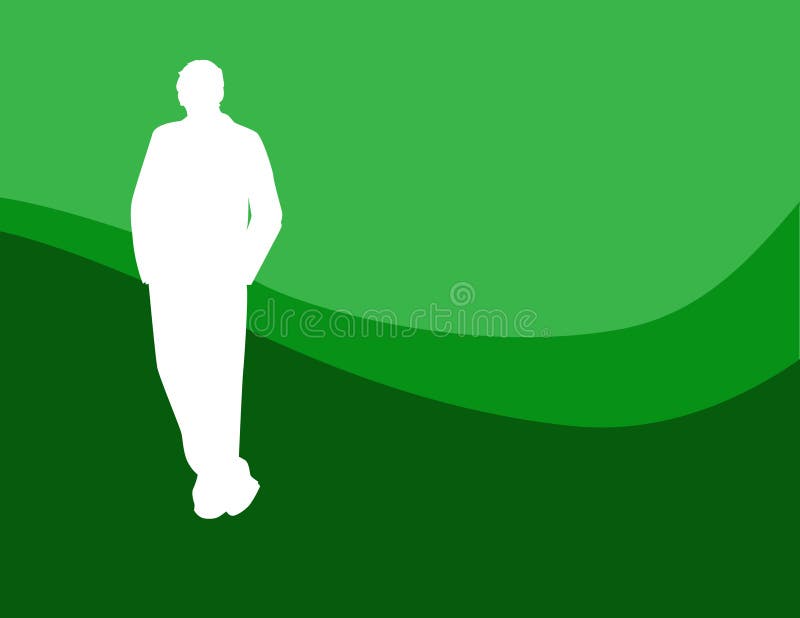 Ensam person vektor illustrationer. Illustration av kvinna - 16457486