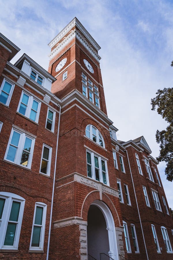 Tillman Hall Clock Tower image stock. Image du connaissance - 36453615