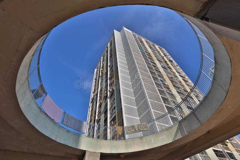 Tilt Up Angle of the Building at Hk Stock Photo - Image of asian, high ...