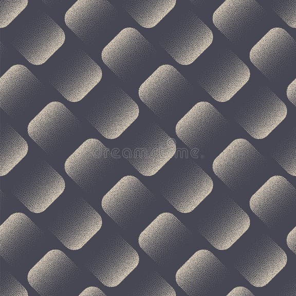 Tilted Dynamic Structure Seamless Pattern Vector Dot Work Abstract Background Stock Vector ...