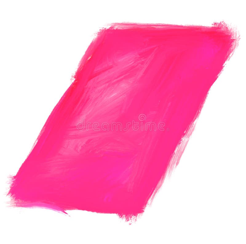 Tilted Rectangle Shape Oil Painting Stroke Texture Artistic Art Stock ...