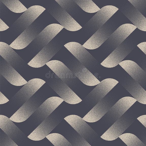 Tilted Structure Unique Seamless Pattern Trend Dot Work Abstract Background Stock Vector ...