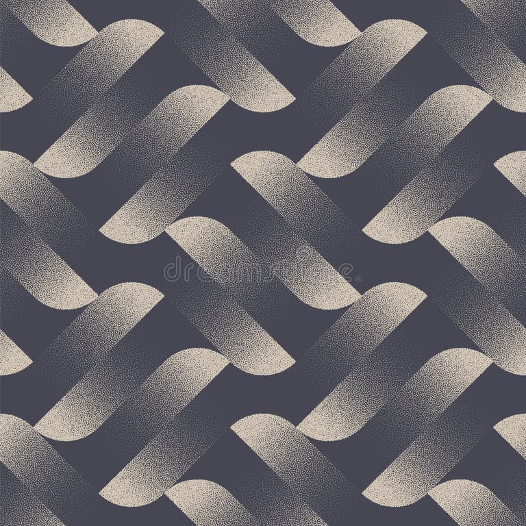 Tilted Structure Unique Seamless Pattern Trend Dot Work Abstract Background Stock Vector ...