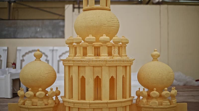 A Tilted View of the Creative Thermocol Dummy Model Created for the ...