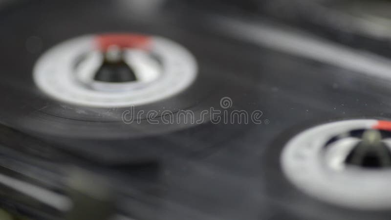 Cassette Playing: Retro Boombox Close Up Stock Video - Video of ...