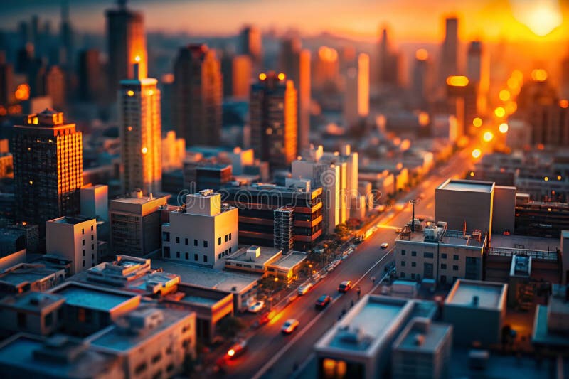 A TiltShift Perspective on Miniature Construction Hard Work and ...