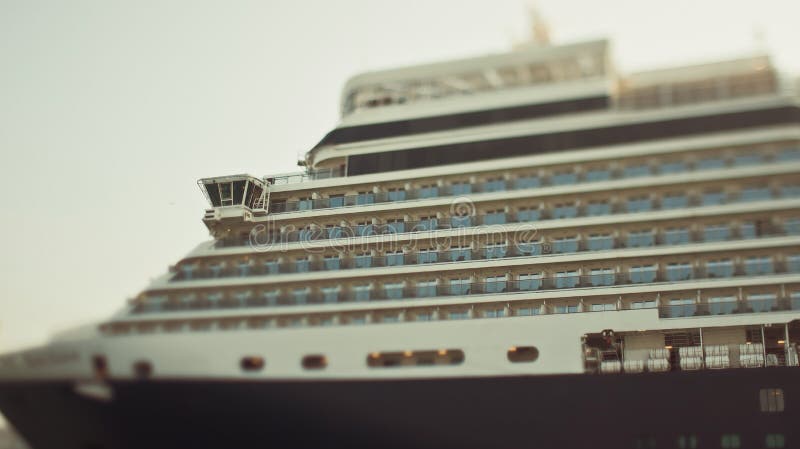 Tiltshift Photo Huge Ocean Cruise Ship Stock Photos - Free & Royalty ...