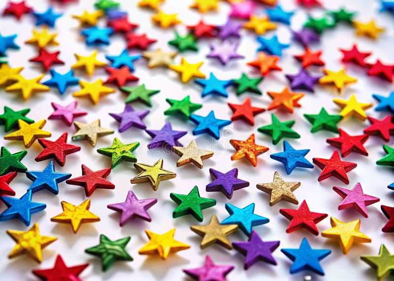 TiltShift Star Symbols Isolated Vector Graphics for Creative Design ...