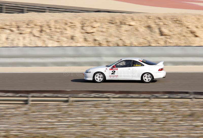 Tim Birkin in Honda Integra Racing Editorial Stock Photo - Image of ...