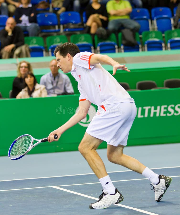Tim Henman at Zurich Open 2012 Editorial Photography - Image of match ...