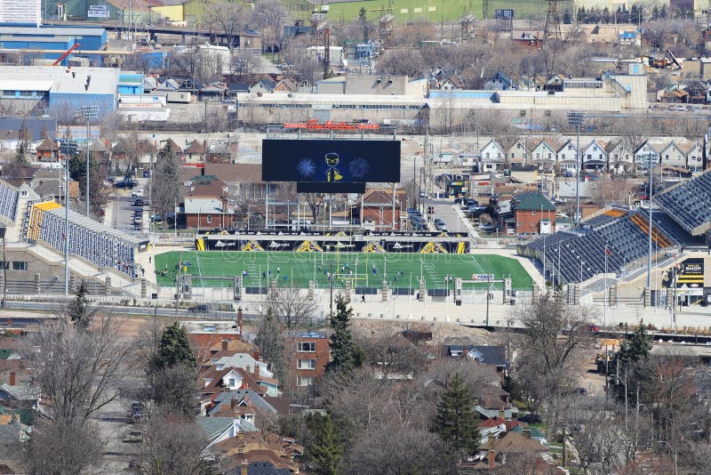 The Hamilton Tiger-Cats Sports Mascot Editorial Stock Image - Image of ...