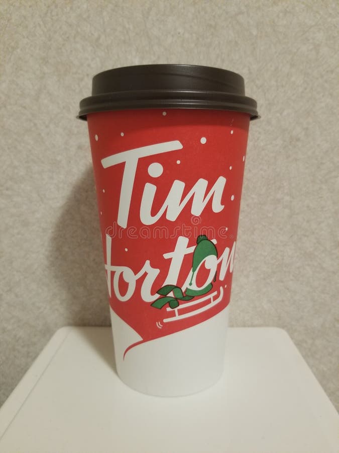 Tim Hortons Cup imagen de archivo editorial. Imagen de tazas - 138163854