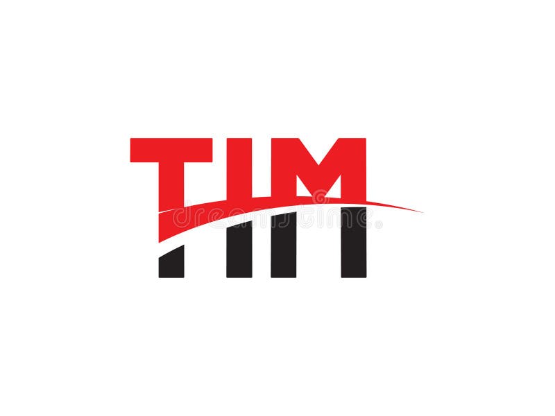 TIM Letter Initial Logo Design Vector Illustration Stock Vector ...