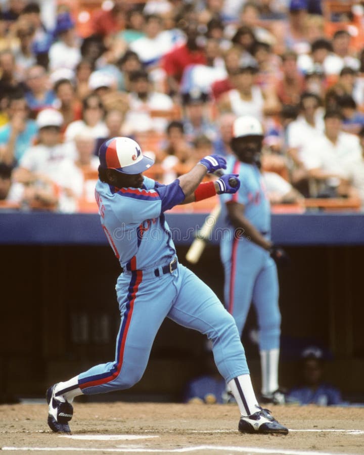 Tim Raines Montreal Expos editorial stock image. Image of timraines ...