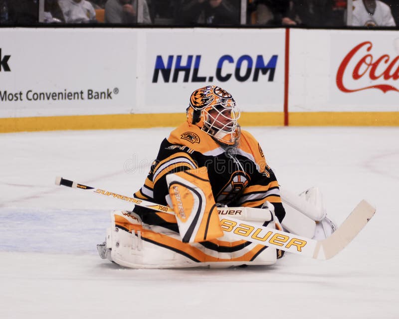 Tim Thomas, Boston Bruins editorial stock image. Image of goalie - 44965724
