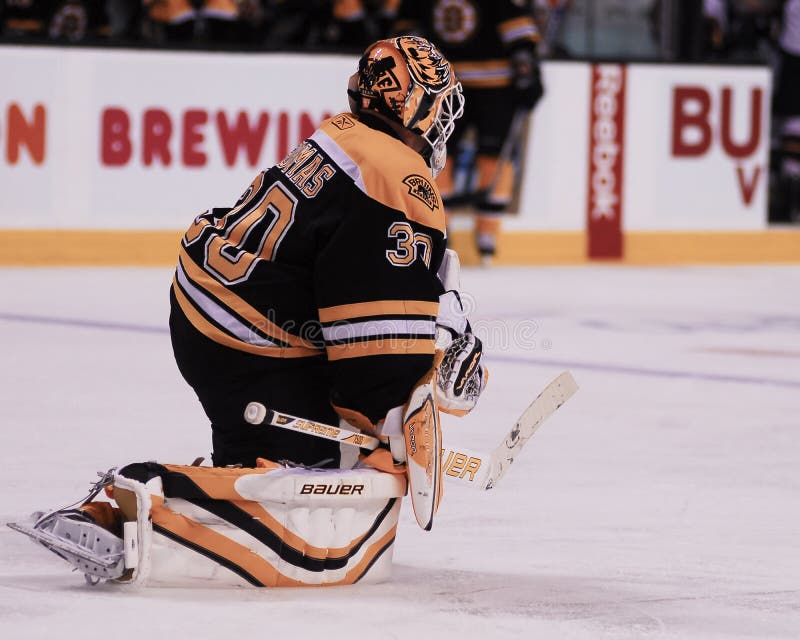Tim Thomas, Boston Bruins editorial stock photo. Image of league - 44965788
