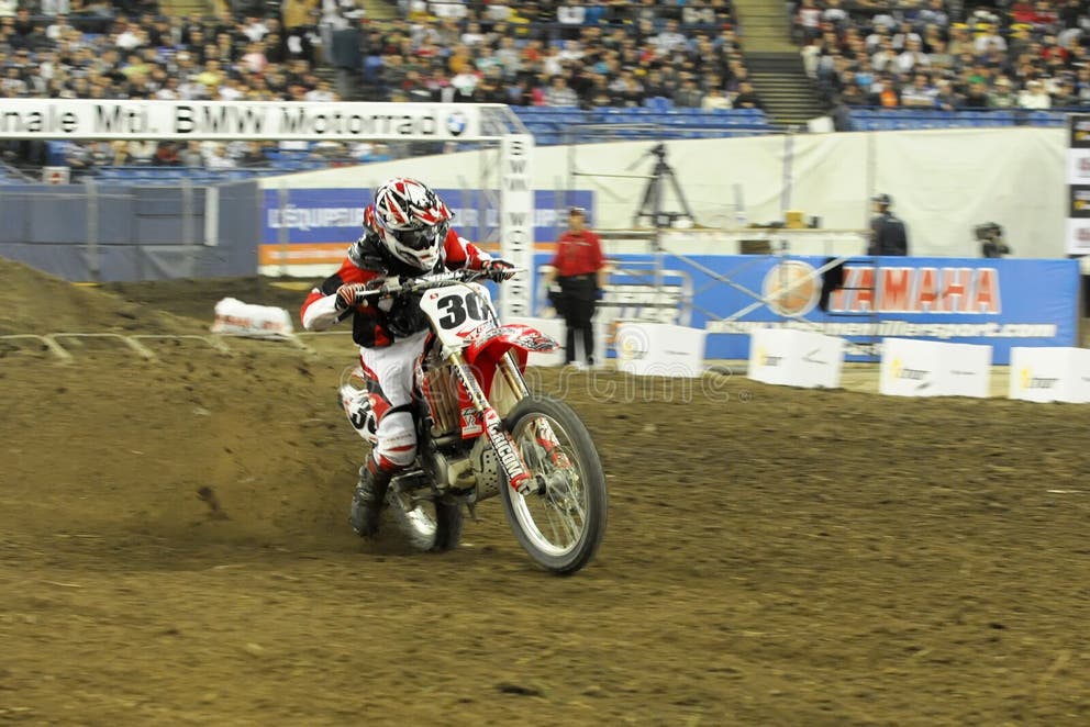 Tim Tremblay Supermotocross 2009 Editorial Photo - Image of super, ride ...