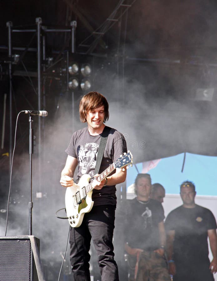 Tim Wheeler of Indie / Rock Band Ash Editorial Stock Image - Image of ...