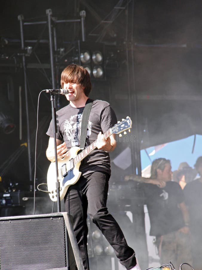 Tim Wheeler of Indie / Rock Band Ash Editorial Stock Image - Image of ...