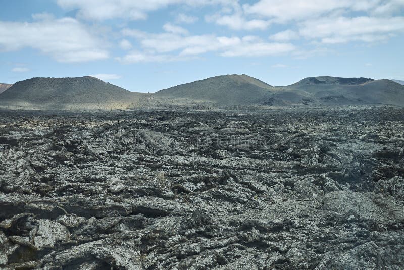Timanfaya national park editorial photography. Image of tourist - 109414662