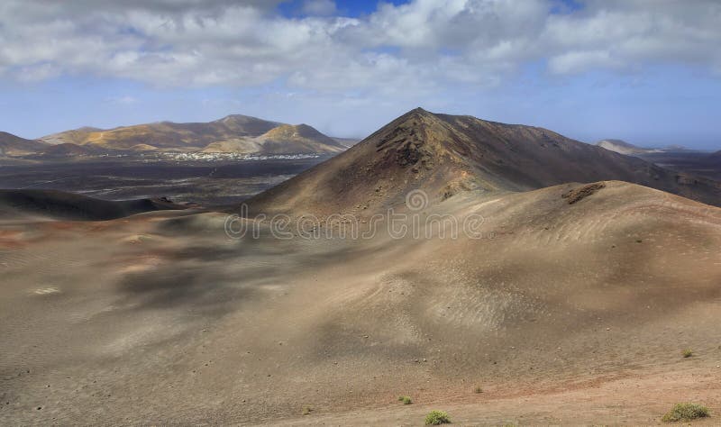 Timanfaya National Park stock photo. Image of island - 98102000