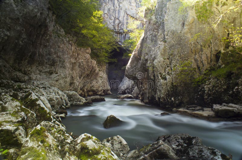 Timavo river resurgences stock photo. Image of century - 253559032