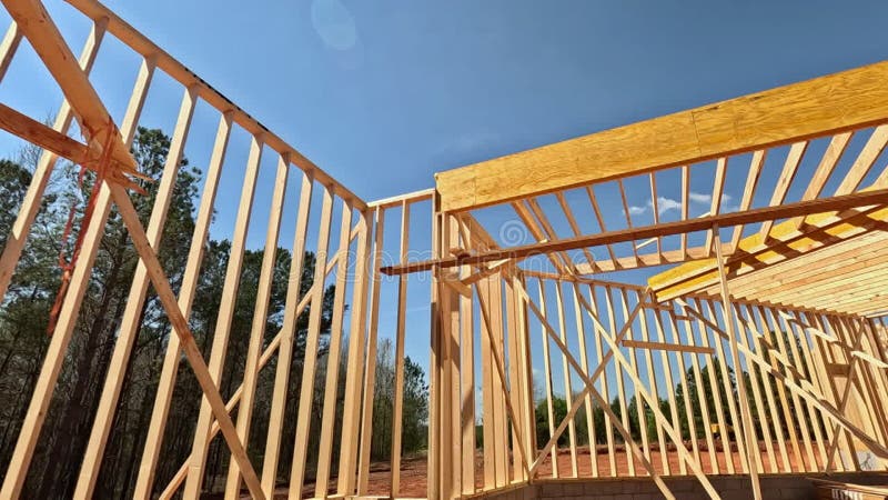 The Timber Beams and Truss Frames of the Stick House Were Carefully ...