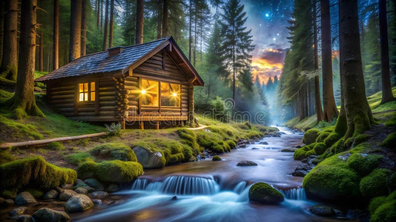 Timber Creek Cabin: a Rustic Cabin with Smart Home Technology and a ...