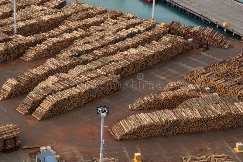 Timber exports stock photo. Image of exports, outdoors - 32882866