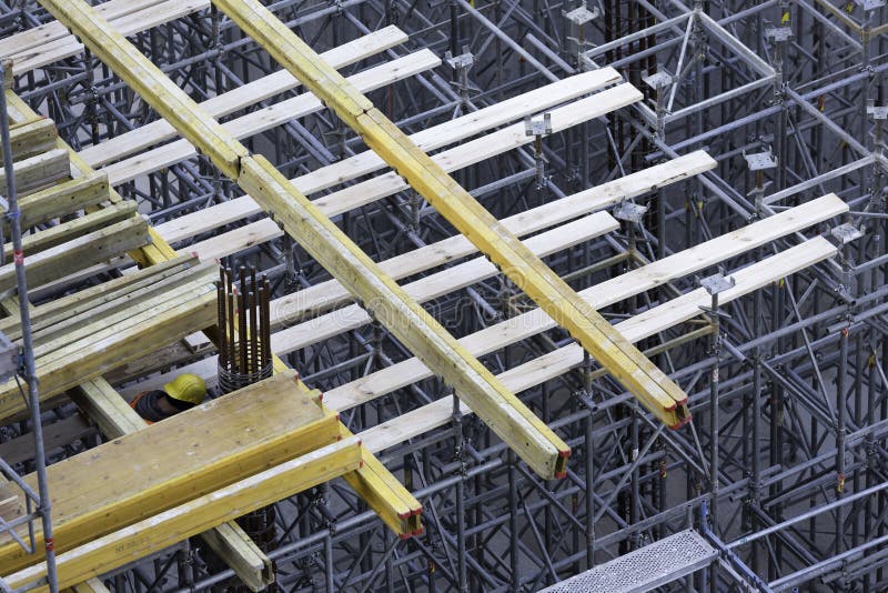 Formwork_elements stock image. Image of wooden, work - 144659715