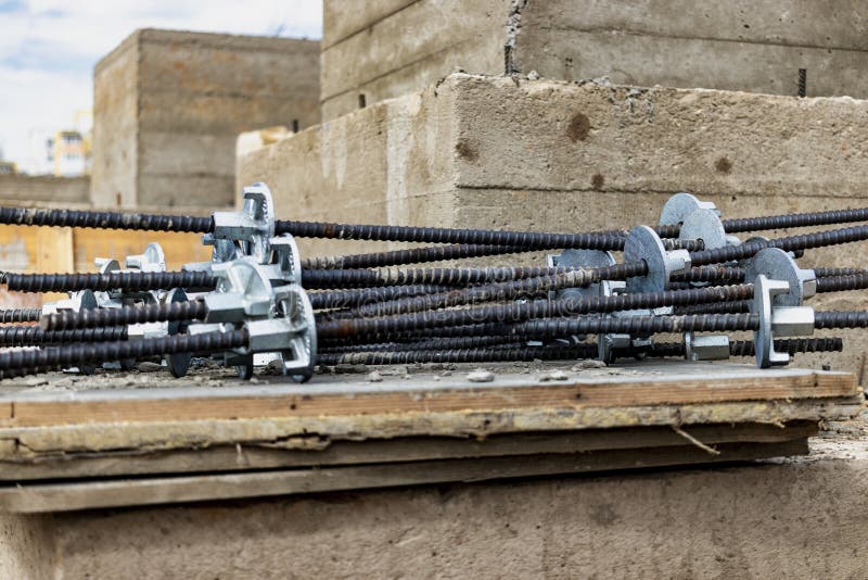 866 Reinforcement Foundation Slab Pouring Concrete Stock Photos - Free ...