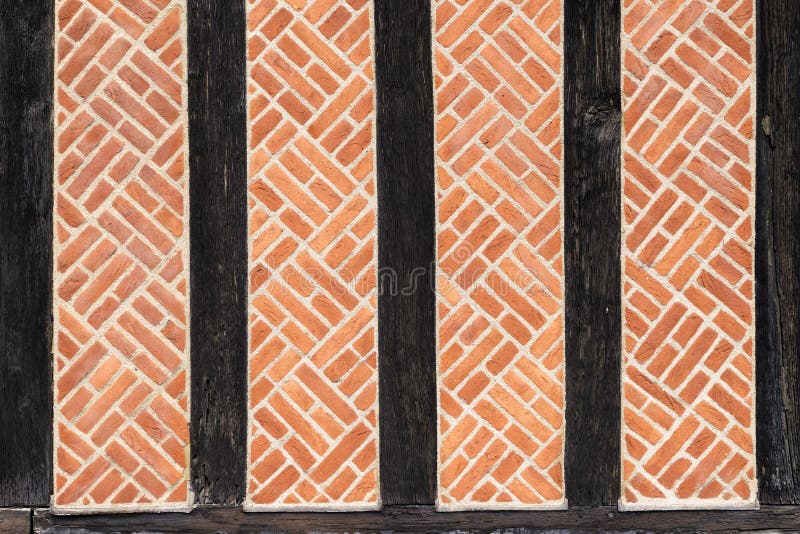 Timber frame wall stock photo. Image of timber, architectural - 41808252