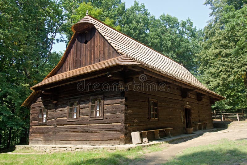 Timber house stock photo. Image of beskydy, blockhouse - 6371946
