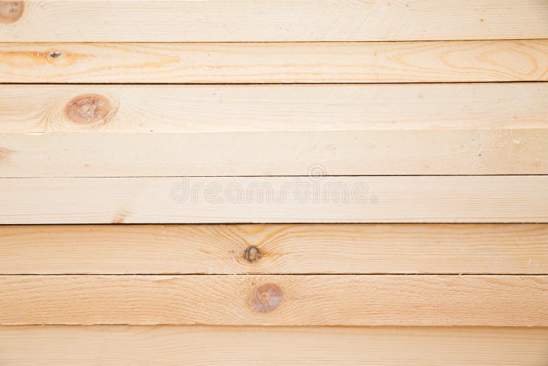 Timber Industry Objects. Finished Wood Beams Or Plank At A Warehouse ...