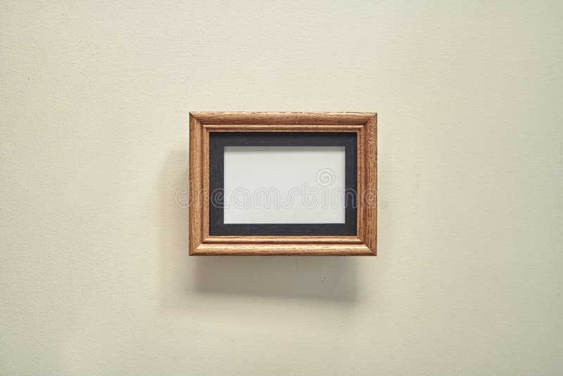 Timber Photo Frame stock photo. Image of ornate, rectangular - 219486210