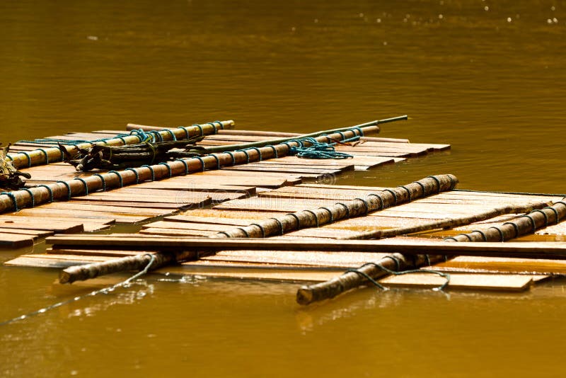 Timber Floating On The River Stock Photo - Image of objects, abundance ...