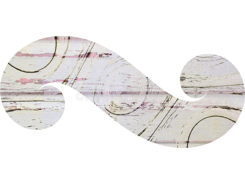 Timber Scroll Illustration stock illustration. Illustration of surface ...