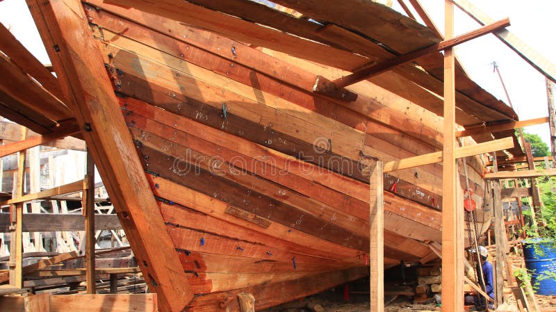 Timber Shipbuilder Working while Working Editorial Photo - Image of ...