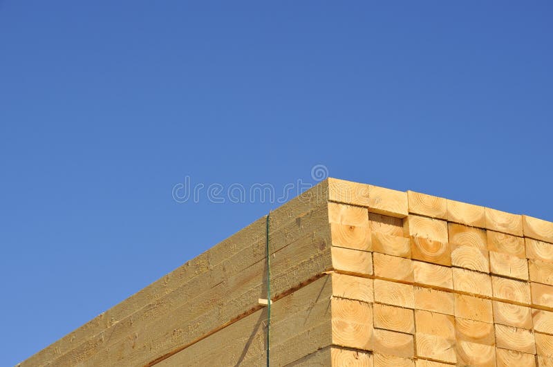 Dimensional timber stock image. Image of stack, size - 28101375