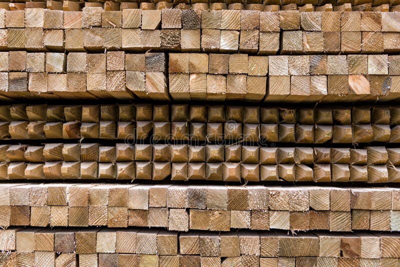 Timber stacking. stock image. Image of stacking, factory - 91397711