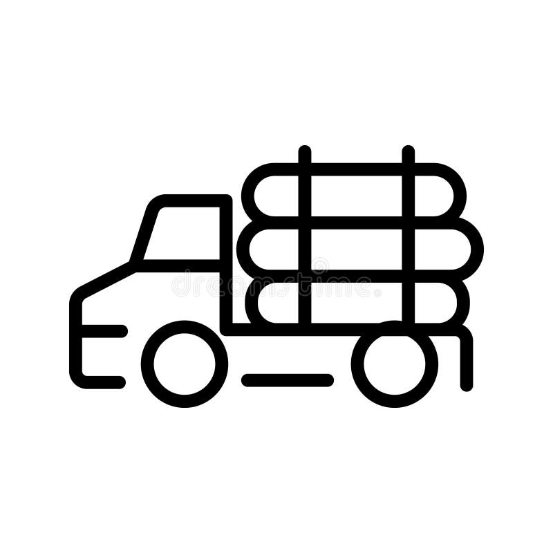 Timber Wood Icon Symbol Illustration Design Stock Vector - Illustration ...