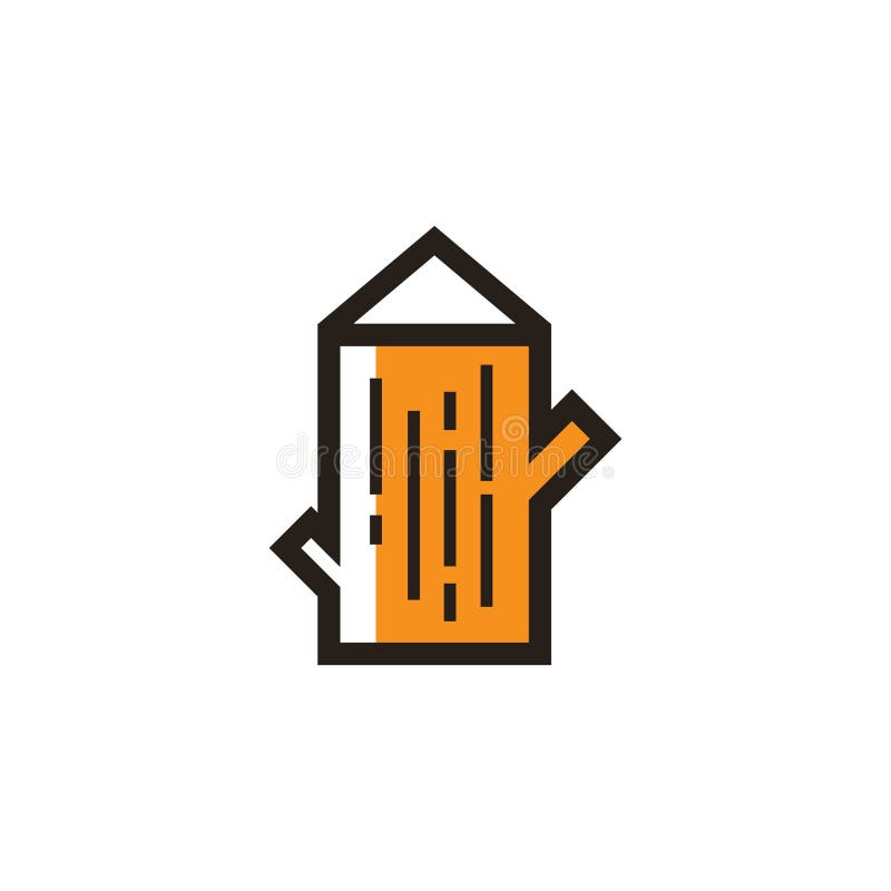 A Timber Wood Illustration. Stock Vector - Illustration of timber, work ...