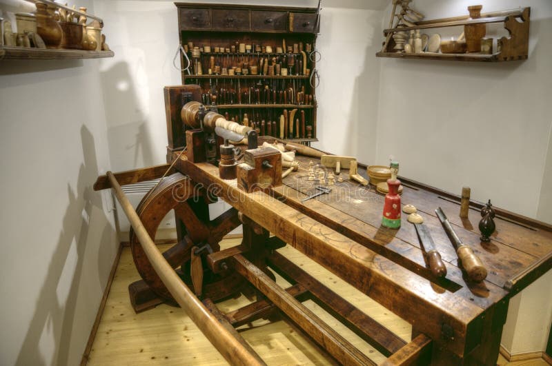 Timber Workshop Ready for Use Stock Photo - Image of ready, workshop ...